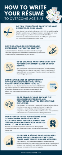 How To Handle Age On Your Resume - Distinctive Career Services