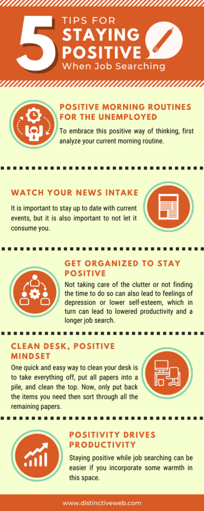 The Five Tips For Staying Positive When Job Searching